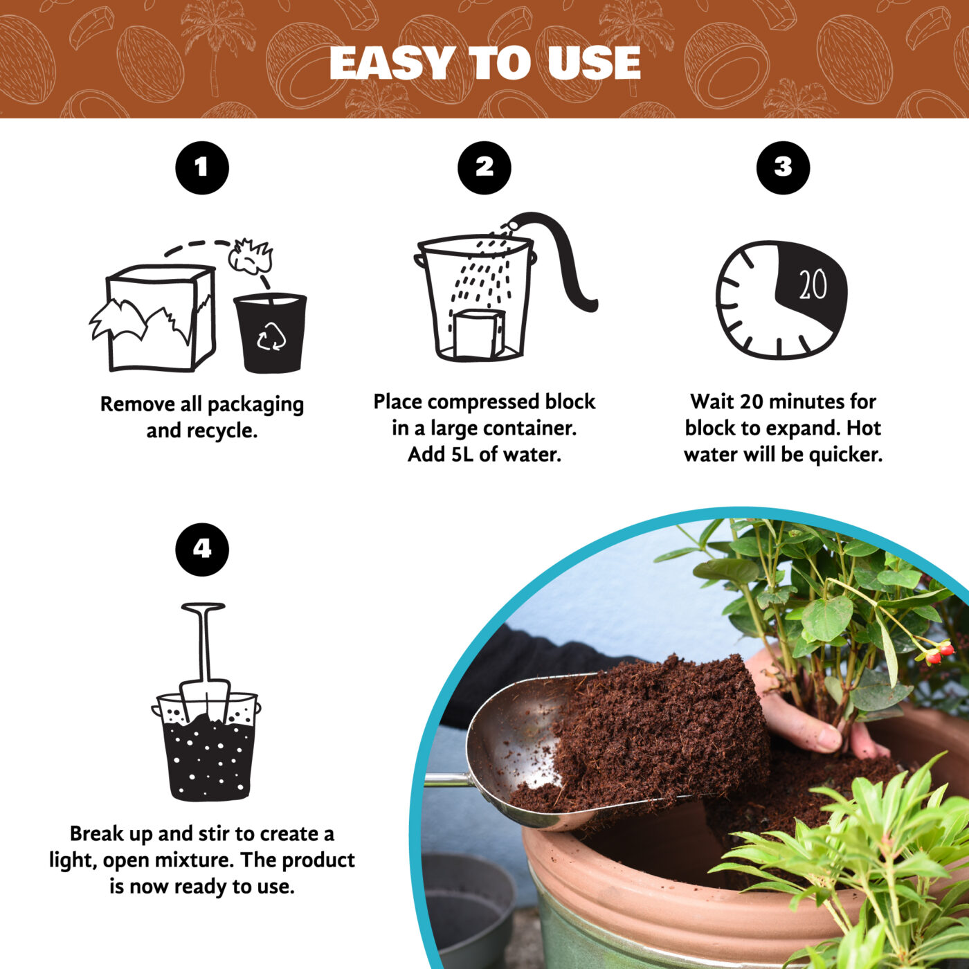 Cutting & Seeding Compost - 15L - with perlite | Coco & Coir