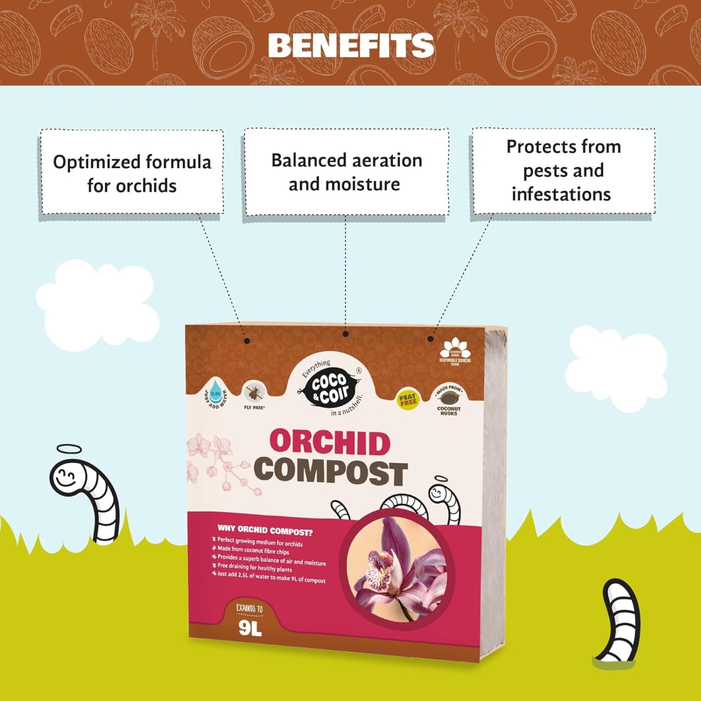 Orchid Compost - 9L