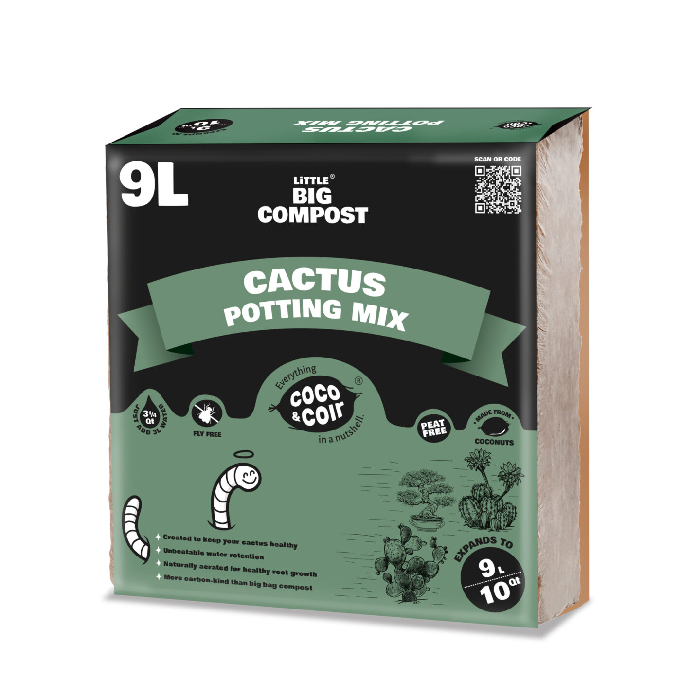 Cactus Soil and Succulent Compost (9L) | Coco & Coir