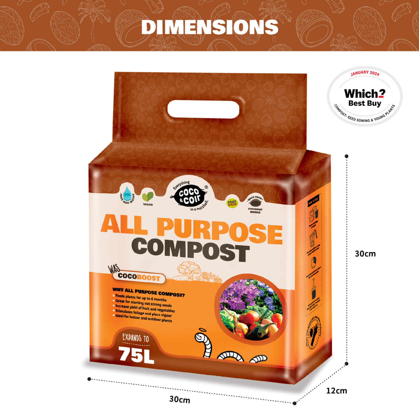 Peat Free Compost and Sustainable Coco Coir Products | Coco & Coir